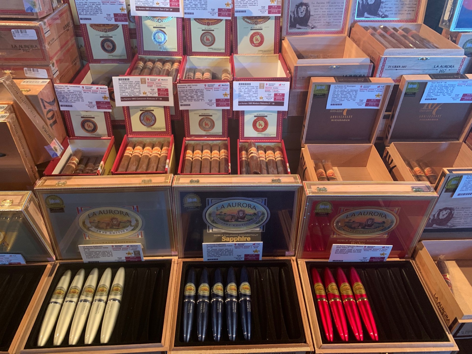 Neptune Cigars is proud to offer a full-line of La Aurora cigars that ...